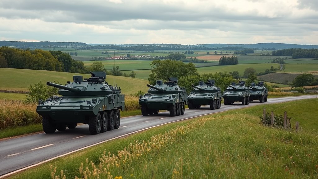 Militaire colonne trekt door Brabant dit weekend